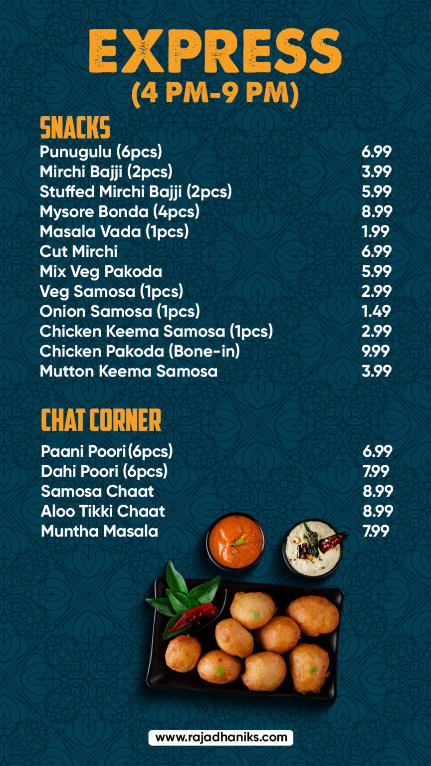 Express-Menu – Rajadhani